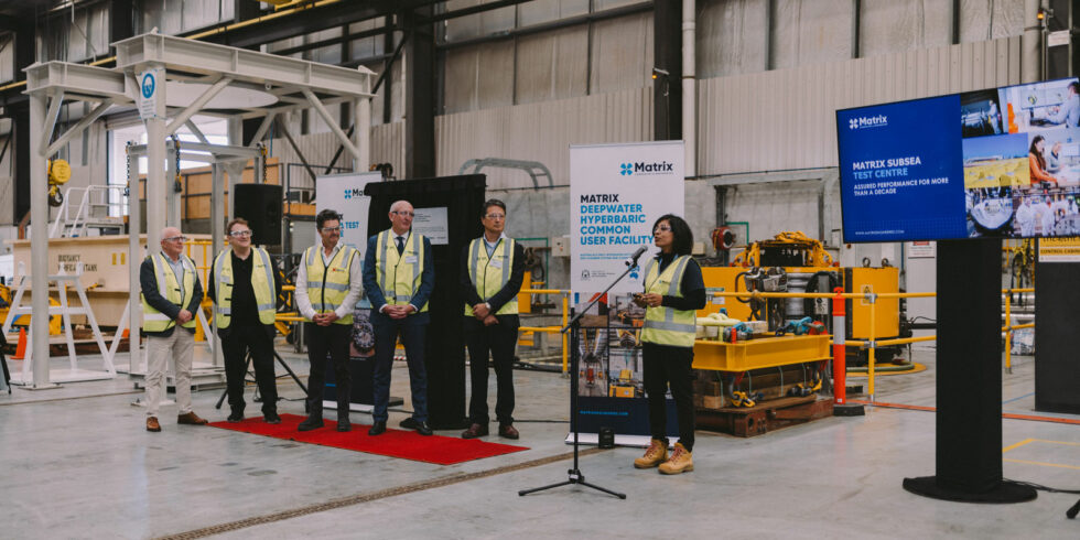 Matrix Deepwater Hyperbaric Common User Facility officially open